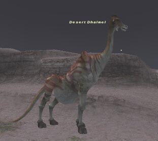 Desert Dhalmel :: Bestiary :: Final Fantasy XI :: ZAM
