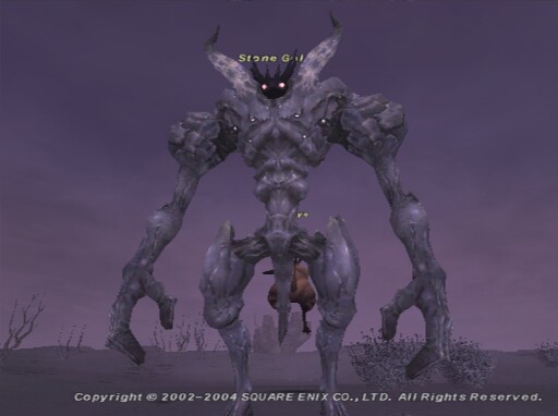 Stone Golem :: Bestiary :: Final Fantasy XI :: ZAM