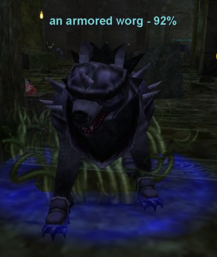 an armored worg :: Bestiary :: EverQuest :: ZAM