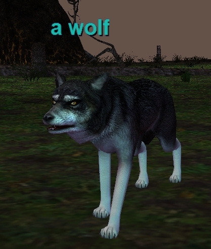 a wolf :: Bestiary :: EverQuest :: ZAM