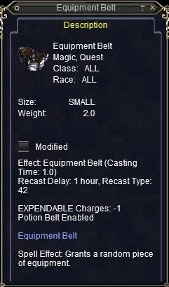Equipment Belt :: Items :: EverQuest :: ZAM