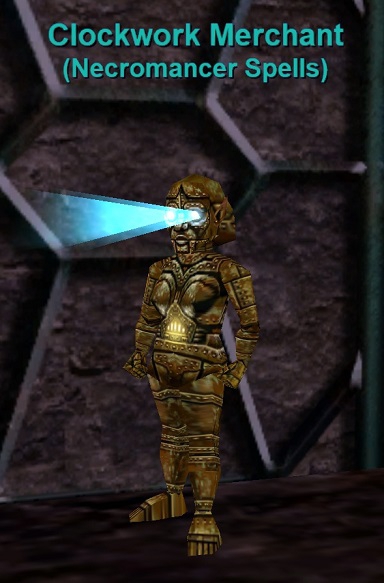 Clockwork Merchant - 2080, -395, -182 :: Bestiary :: EverQuest :: ZAM