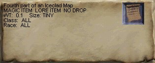 Fourth Part of an Iceclad Map :: Items :: EverQuest :: ZAM