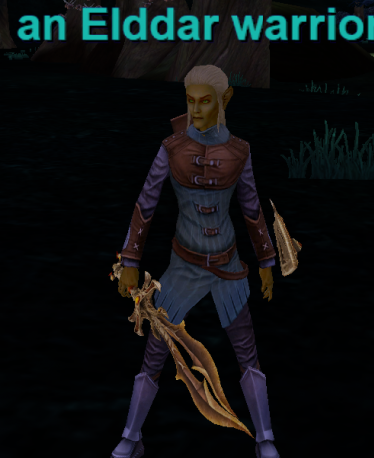 an Elddar warrior :: Bestiary :: EverQuest :: ZAM