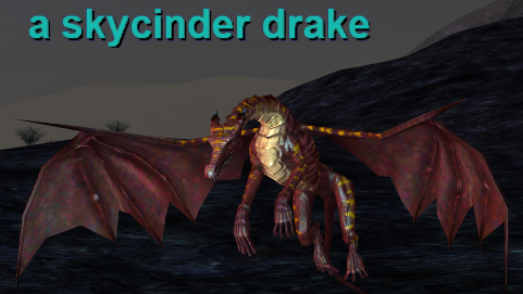a skycinder drake :: Bestiary :: EverQuest :: ZAM