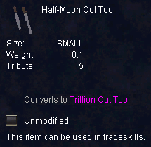 Half-Moon Cut Tool :: Items :: EverQuest :: ZAM