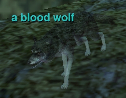 a blood wolf :: Bestiary :: EverQuest :: ZAM