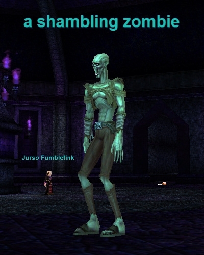 a shambling zombie :: Bestiary :: EverQuest :: ZAM