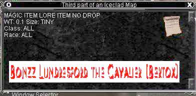 Third Part of an Iceclad Map :: Items :: EverQuest :: ZAM