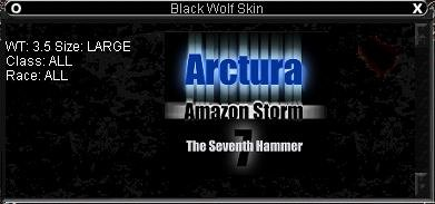 Black Wolf Skin :: Items :: EverQuest :: ZAM