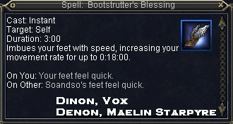 Bootstrutter's Blessing :: EverQuest :: ZAM