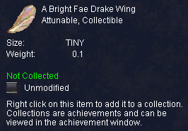 A Bright Fae Drake Wing :: Items :: EverQuest :: ZAM