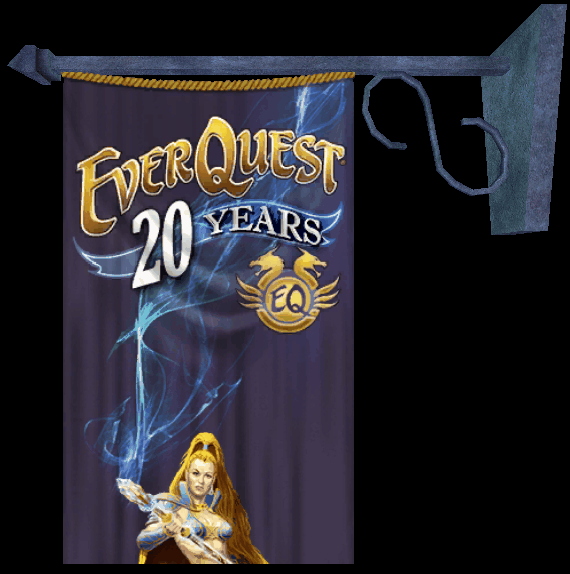 Large Righteous Platinum Anniversary Banner :: Items :: EverQuest :: ZAM