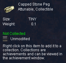 Capped Stone Peg :: Items :: EverQuest :: ZAM