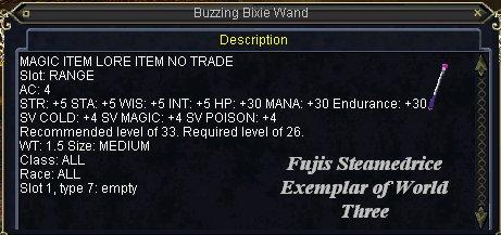 Buzzing Bixie Wand :: Items :: EverQuest :: ZAM