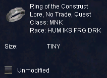 Ring of the Construct :: Items :: EverQuest :: ZAM