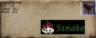 Giant Rat Pelt :: Items :: EverQuest :: ZAM