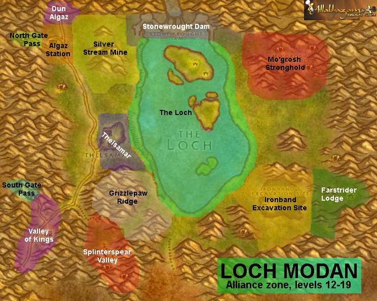 Loch Modan :: World of Warcraft :: ZAM
