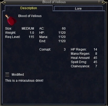 Blood of Velious :: Items :: EverQuest :: ZAM