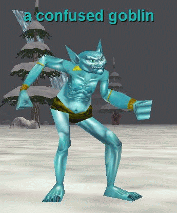 a confused goblin :: Bestiary :: EverQuest :: ZAM